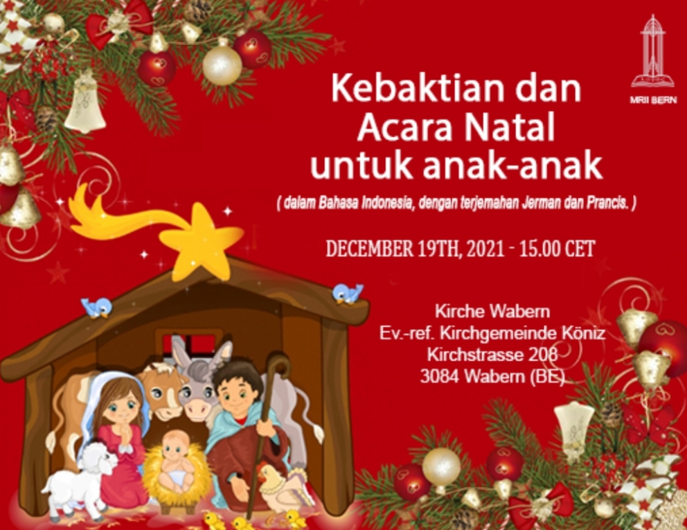 Acara Natal Anak 2021 – IREC Switzerland / MRII Swiss